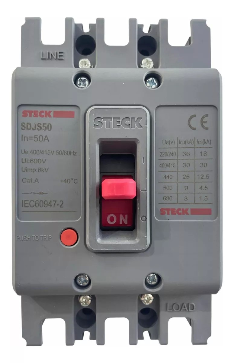 BREAKER INDUSTRIAL ASGARD 504-630AMP 50KA 220V